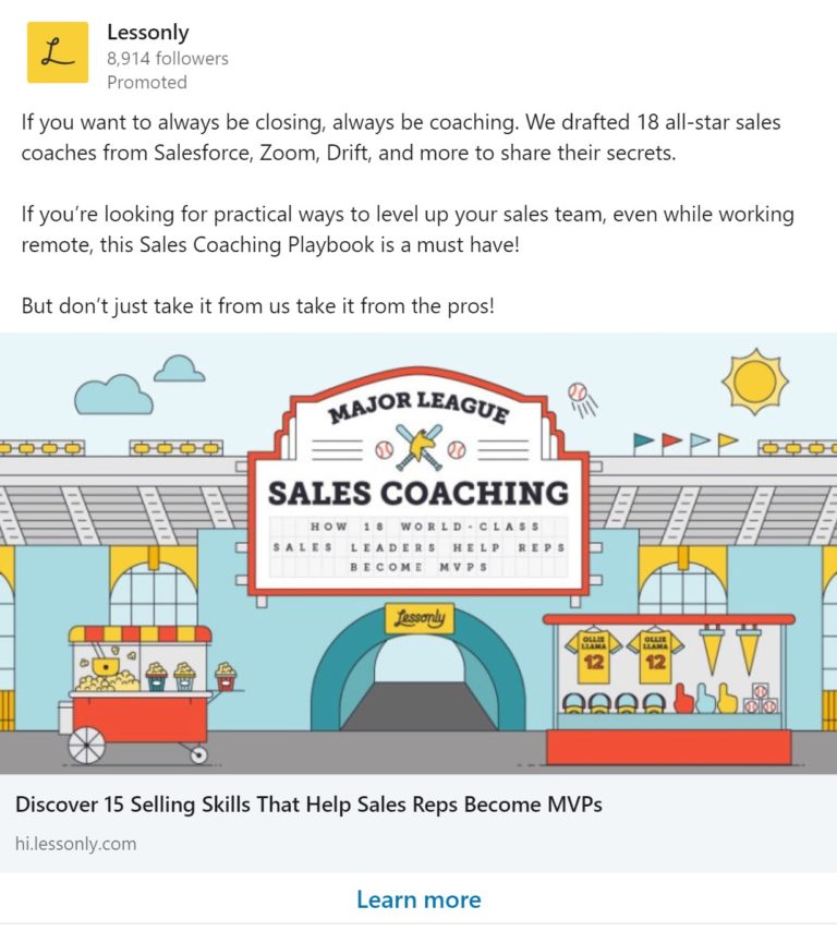15+ B2B LinkedIn Ebook Ad Examples - Aaron Zakowski - Fractional CMO ...